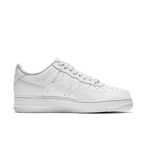 Nike Force 1 Low "metallic Gold - White