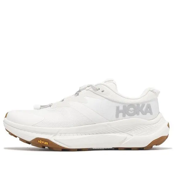 Hoka One One Transport Wide Sneakers - White/gum