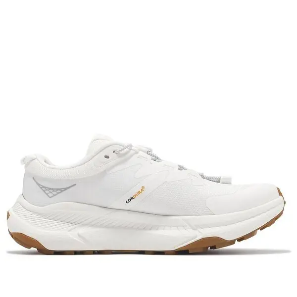 Hoka One One Transport Wide Sneakers - White/gum