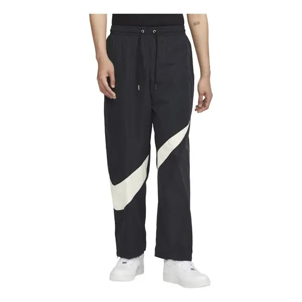 Nike Swoosh Woven Pants Asia Sizing - Black