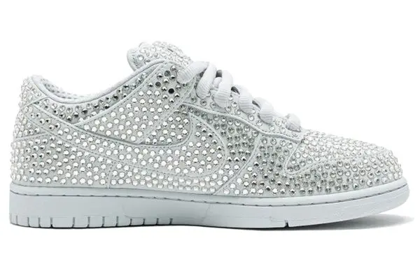 Nike X Cactus Plant Flea Market X Swarovski Dunk Low 'pure Platinum