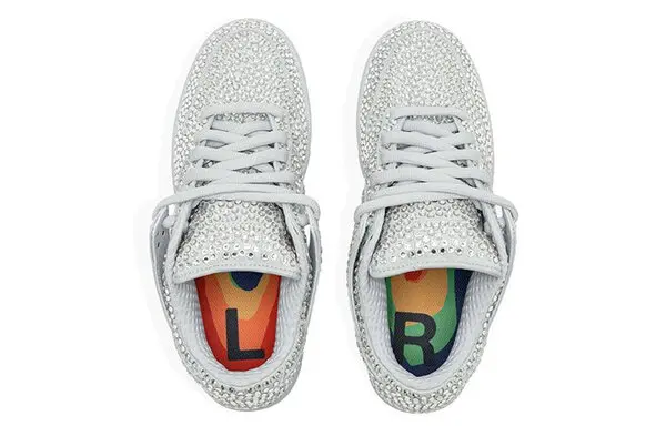 Nike X Cactus Plant Flea Market X Swarovski Dunk Low 'pure Platinum