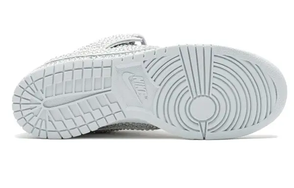 Nike X Cactus Plant Flea Market X Swarovski Dunk Low 'pure Platinum