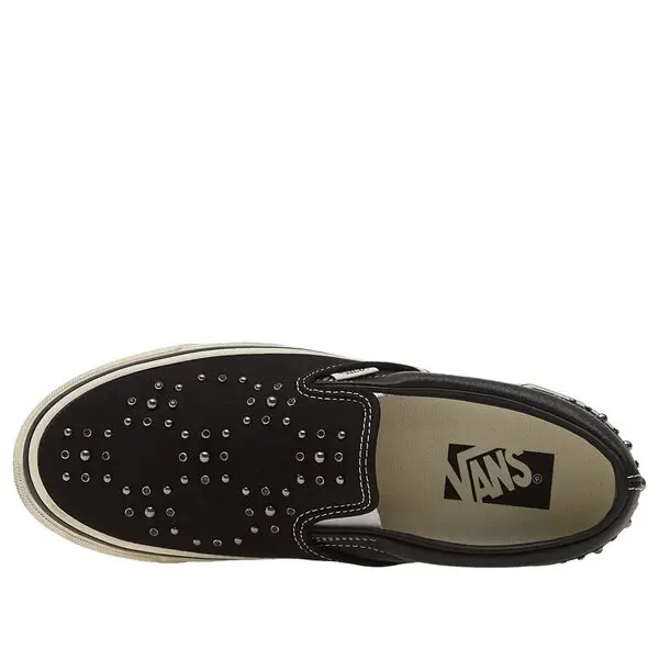 VANS Slip-on Studded Sneakers - Pearlized Black/black