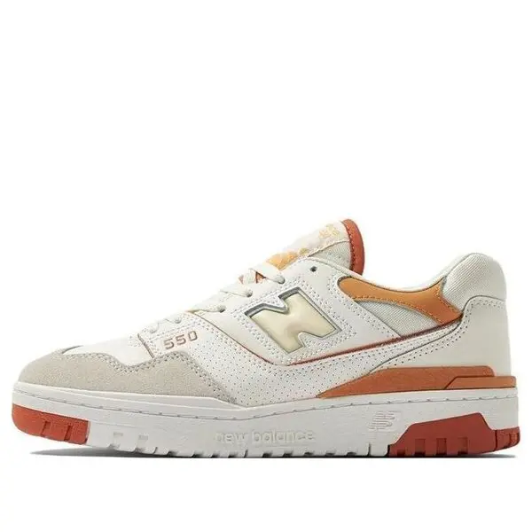 NEW BALANCE 550 "au Lait" Sneakers - White/gray/orange