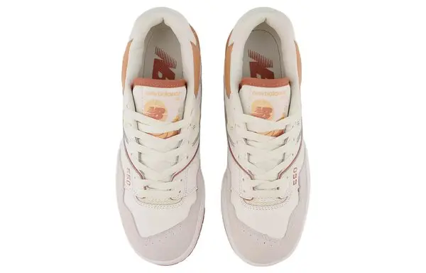 NEW BALANCE 550 "au Lait" Sneakers - White/gray/orange
