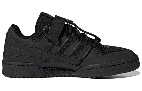 Adidas Otiginals Tenis Forum Low Sneakers - Black