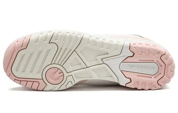 NEW BALANCE 550 Lace-up Sneakers - White/pink