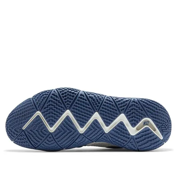 Nike Kyrie S2 Hybrid "sashiko Pack" High Top Basketball Sneakers - White/blue