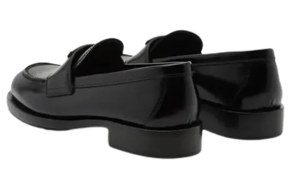 Prada Ss22 Brushed Leather Loafers