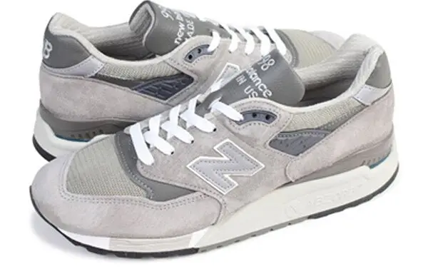 NEW BALANCE 998 Athletic Sneakers - Grey