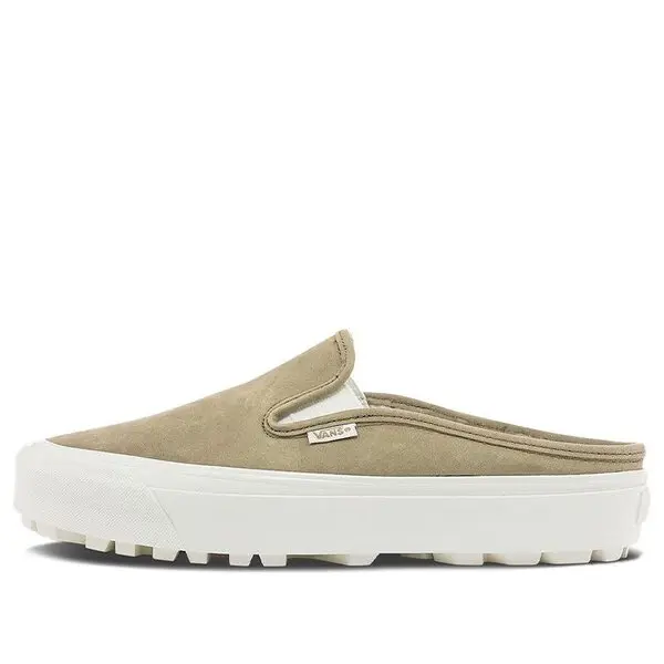 VANS Museum Of Peace & Quiet X Og Mule Lx 'tuffet' Slip On Mule Sneaker - Grey