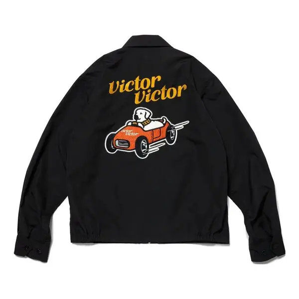 HUMAN MADE X Victor Victor Drizzler Jacket - Black