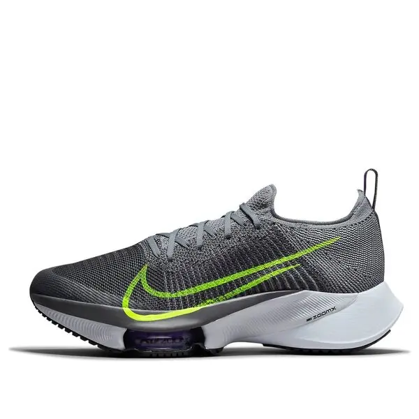Nike Zoom Tempo Next% Flyknit - Grey/green