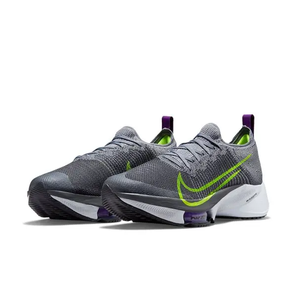 Nike Zoom Tempo Next% Flyknit - Grey/green