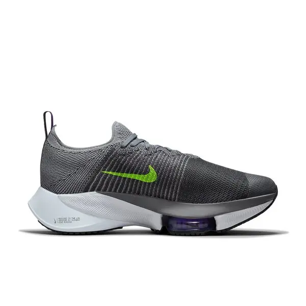 Nike Zoom Tempo Next% Flyknit - Grey/green
