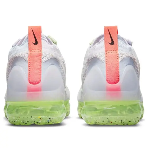 Nike Vapormax 2021 Flyknit Sneakers - Gray/orange/green