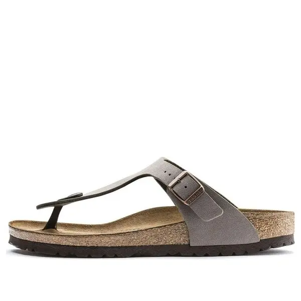 BIRKENSTOCK Gizeh Birko Flor Sandals - Grey