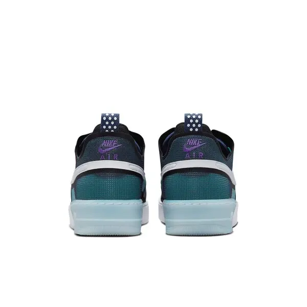 Nike Force 1 React Low Top Sneakers - Blue/white