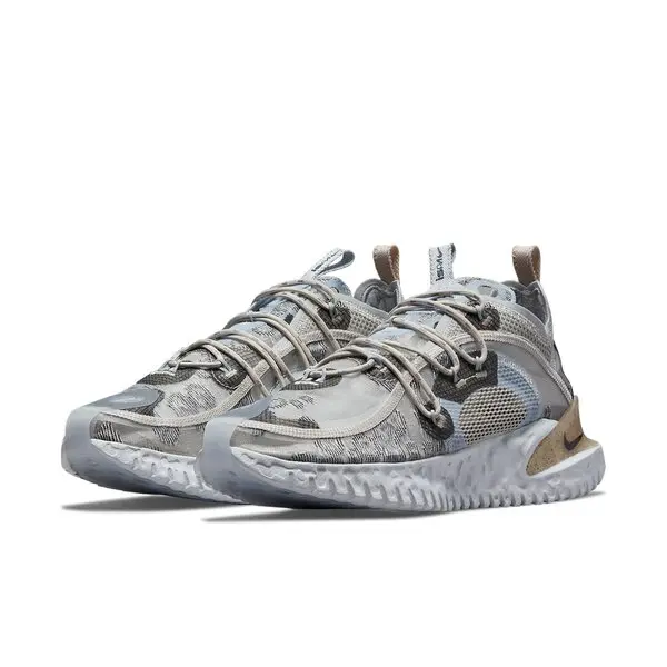 Nike Ispa Flow 2020 "pure Platinum" Lace-up Sneakers - Gray