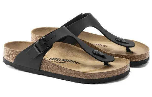 BIRKENSTOCK Gizeh Birko-flor Thong Sandals - Black