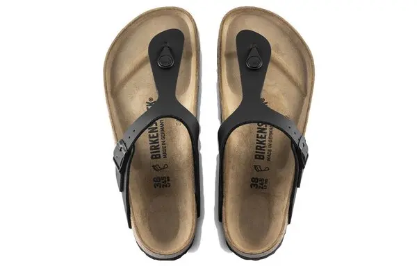 BIRKENSTOCK Gizeh Birko-flor Thong Sandals - Black