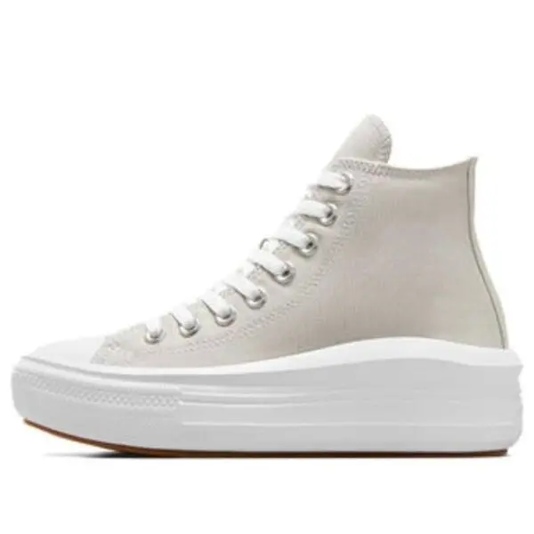 CONVERSE Chuck Taylor All Star Move Platform High Top Sneakers - Beige/white