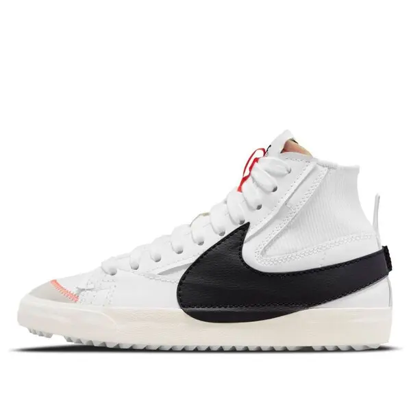 Nike Blazer Mid '77 Jumbo High Top Sneakers - Black/white/sail