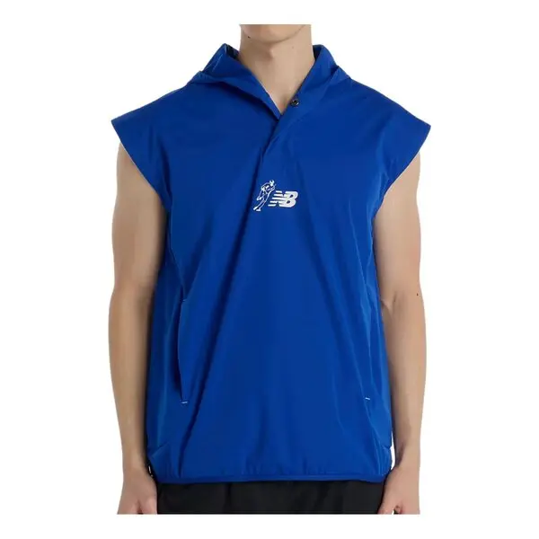 NEW BALANCE X Shohei Ohtani Performance Sleeveless Hoodie - Team Royal