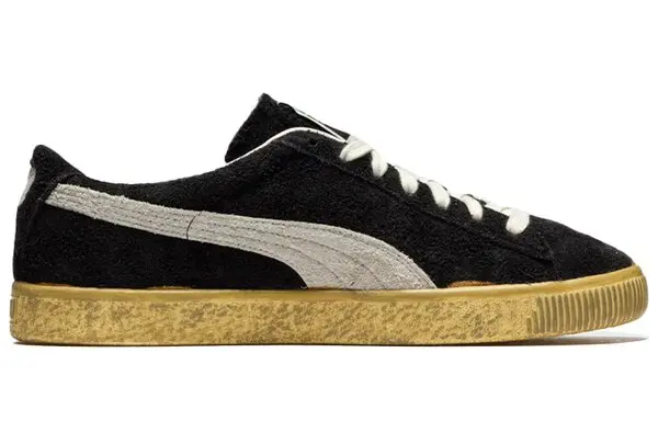PUMA Suede Vintage Low Top Sneakers - Black