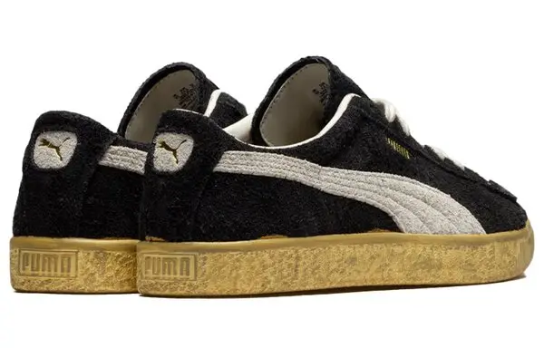 PUMA Suede Vintage Low Top Sneakers - Black