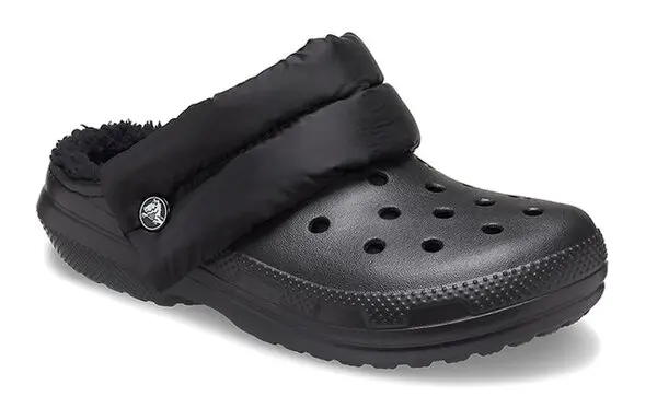 CROCS Crocband Classic Padded Clogs - Black