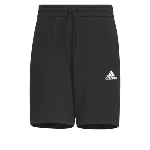 Adidas 3-stripe Fitness Training Shorts - Black/white