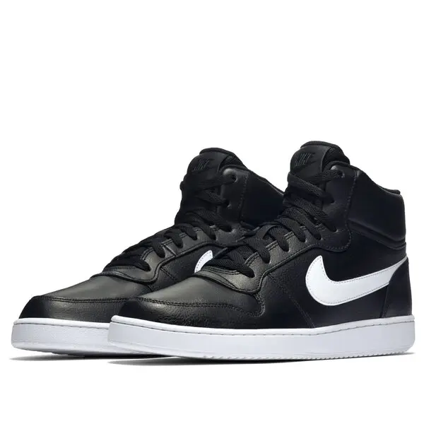 Nike Ebernon Mid Top Sneakers - Black