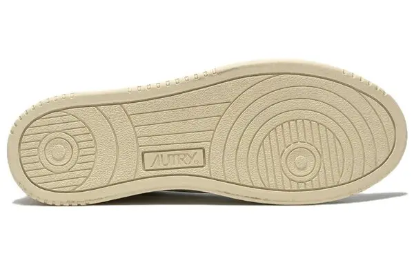 AUTRY Dallas Low Leather Sneakers - White/red