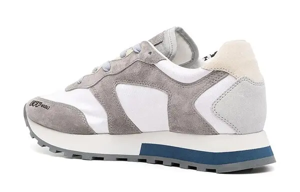 Off-White Logo Running Sneakers - Grey