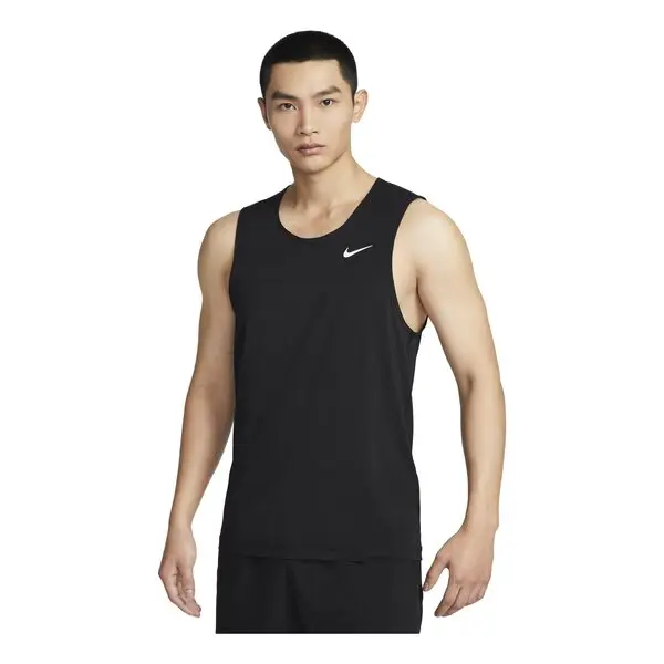 Nike Dri-fit Hyverse Fitness Tank - Black