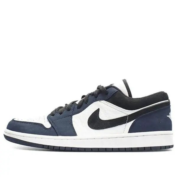 JORDAN 1 Low Retro 'navy - White