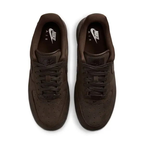 Nike Force 1 Premium Velvet Sneakers - Brown