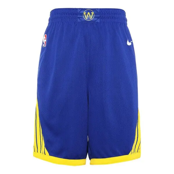 Nike Golden State Warriors Basketball Shorts 19-20 Season Fan Edition - Blue