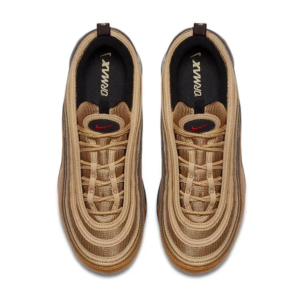 Nike Vapormax 97 Sneakers - Gold/black