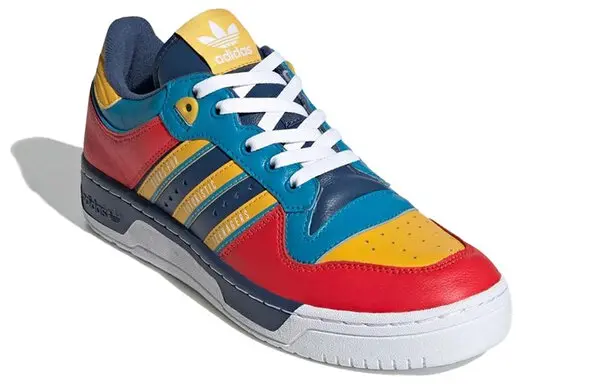 Adidas Rivalry Low Scarlet Aqua - Blue