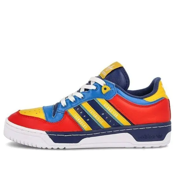 Adidas X Human Made Rivalry Low 'scarlet Aqua - Blue