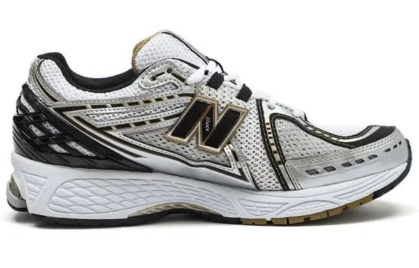 NEW BALANCE 1906r "white Gold" Sneaker - White/black