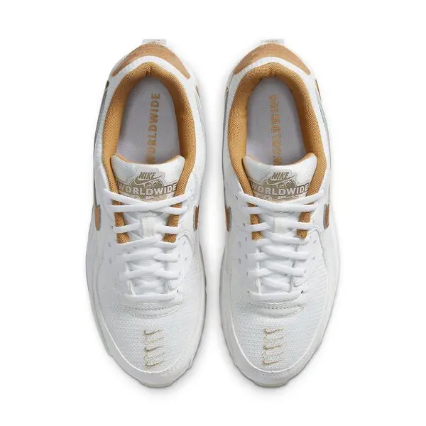Nike Max 90 "worldwide Pack" Sneakers - White/gold