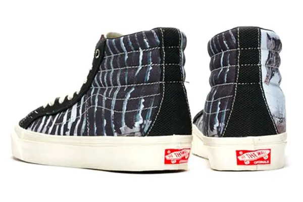 VANS Ralph Steadman X Og Sk8-hi Lx 'zebra - Black