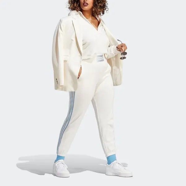 Adidas Originals Cropped V-neck Hoodie