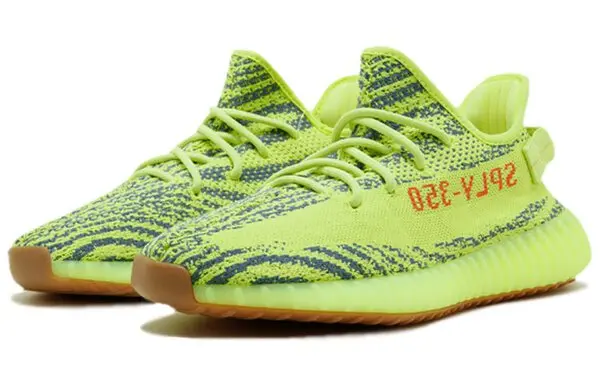 Adidas Yeezy Boost 350 V2 'semi Frozen Yellow' Sneakers