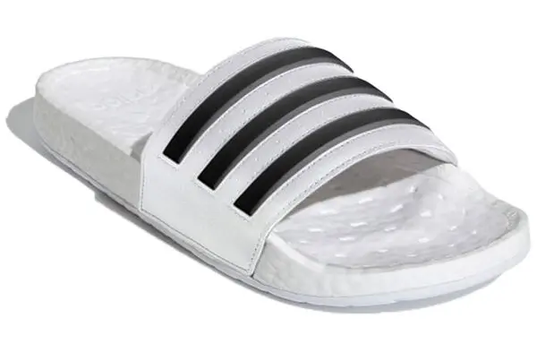 Adidas Adilette Boost Slides - White