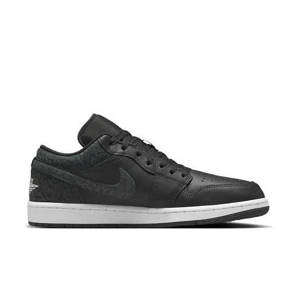 JORDAN Air 1 Low Se Elephant Print Sneakers - Black